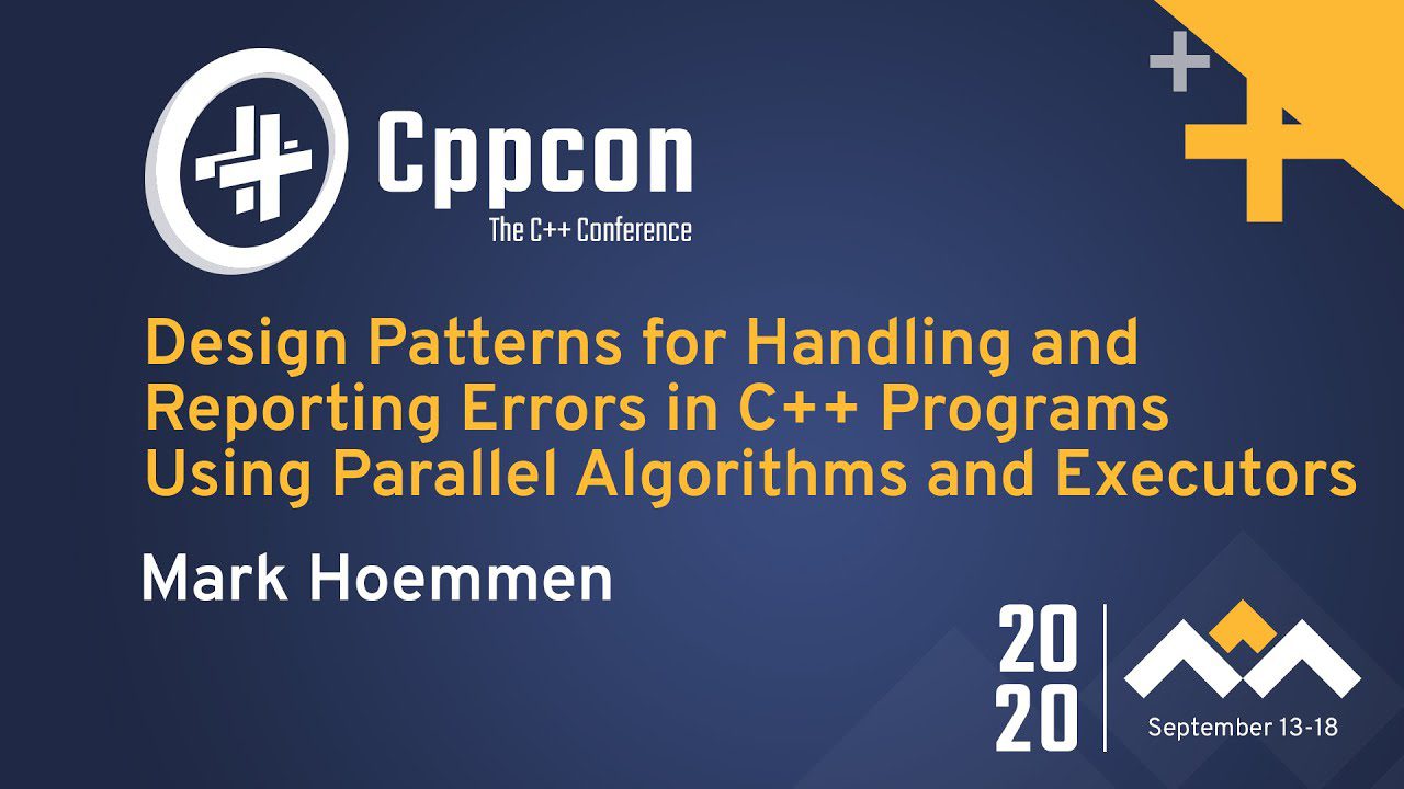 Learn C With Design Patterns For Handlingreporting Errors In C Parallel Algorithms And