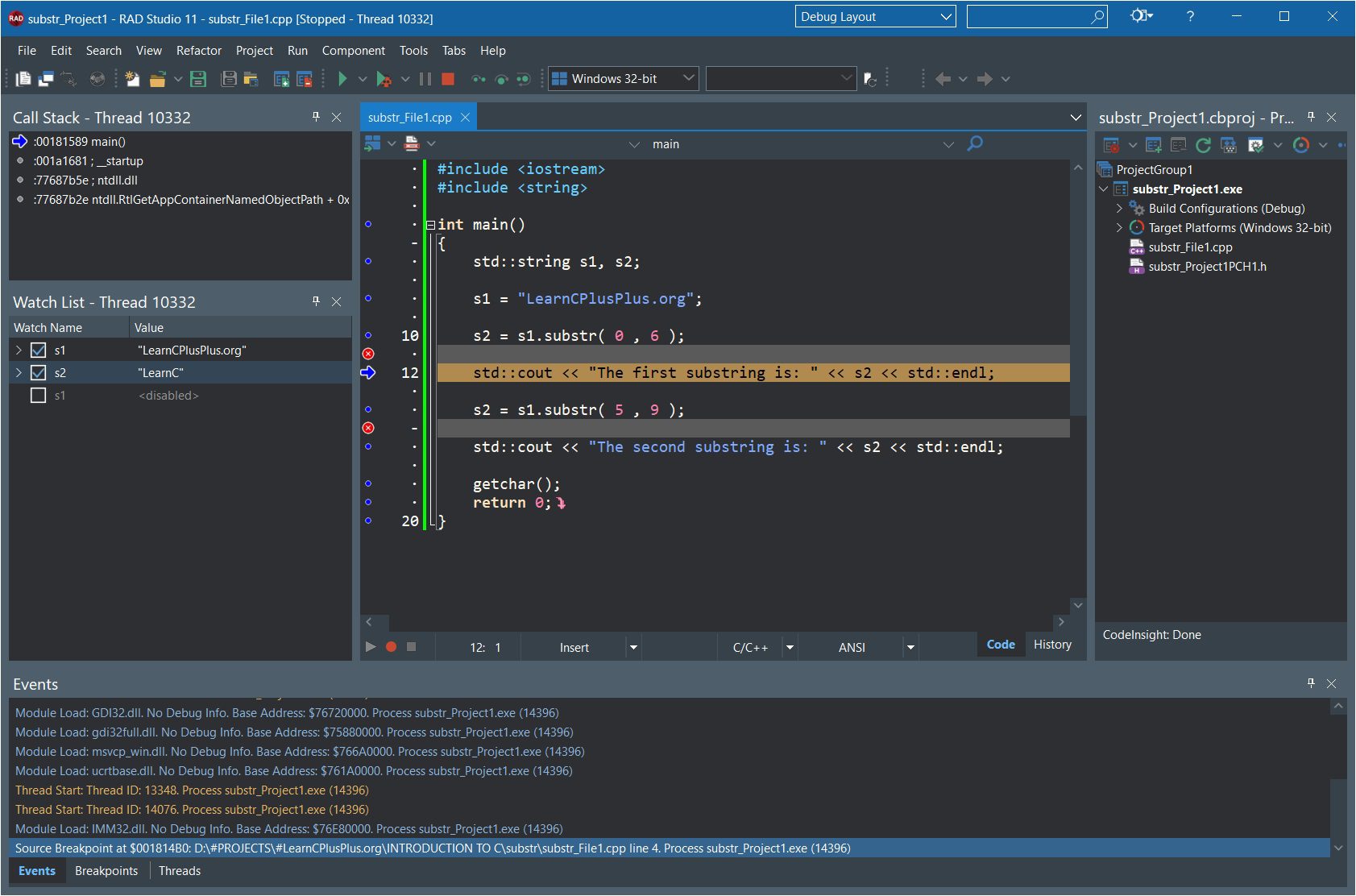 How To Debug A C Program